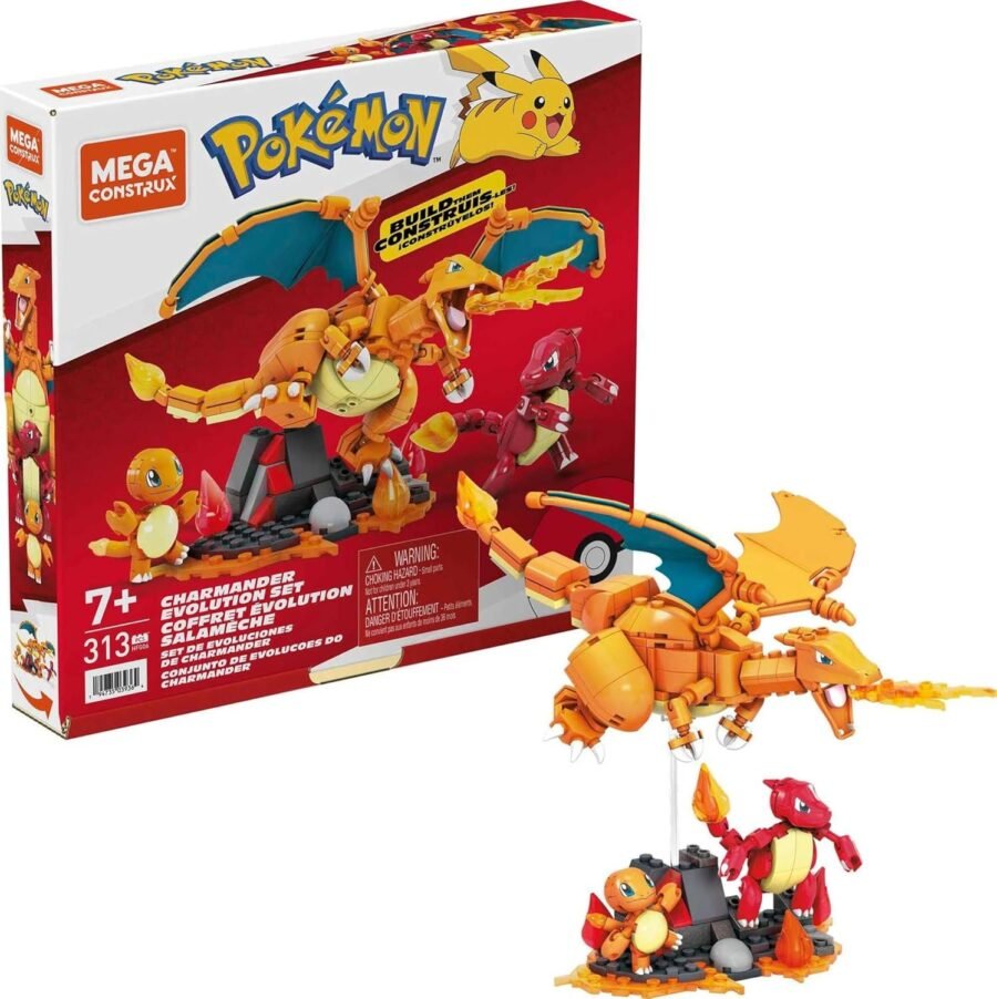 MEGA - Pokémon - Charmander Evolution Set - HiroShop